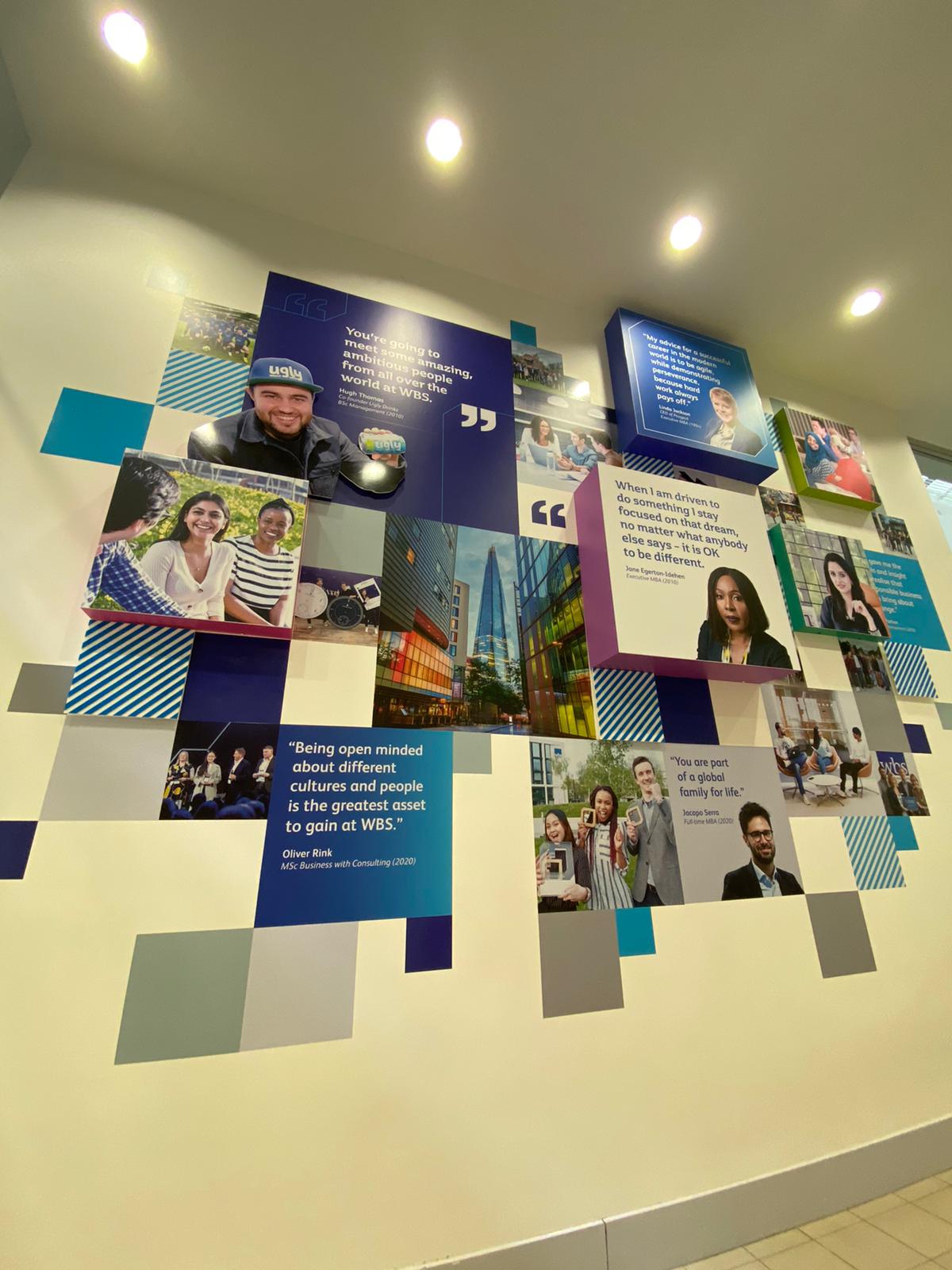 Office Feature Wall Ideas | Graphic Arts Group